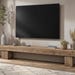 Farmhouse Rustic TV Stand – Solid Wood Media Console, Handmade Live ...