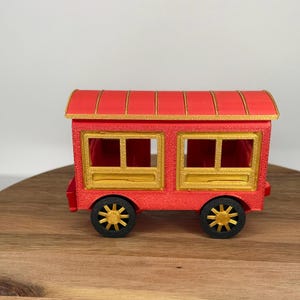 Miniature Rolling Toy Train Set With Engine, Passenger & Cargo Cars for ...