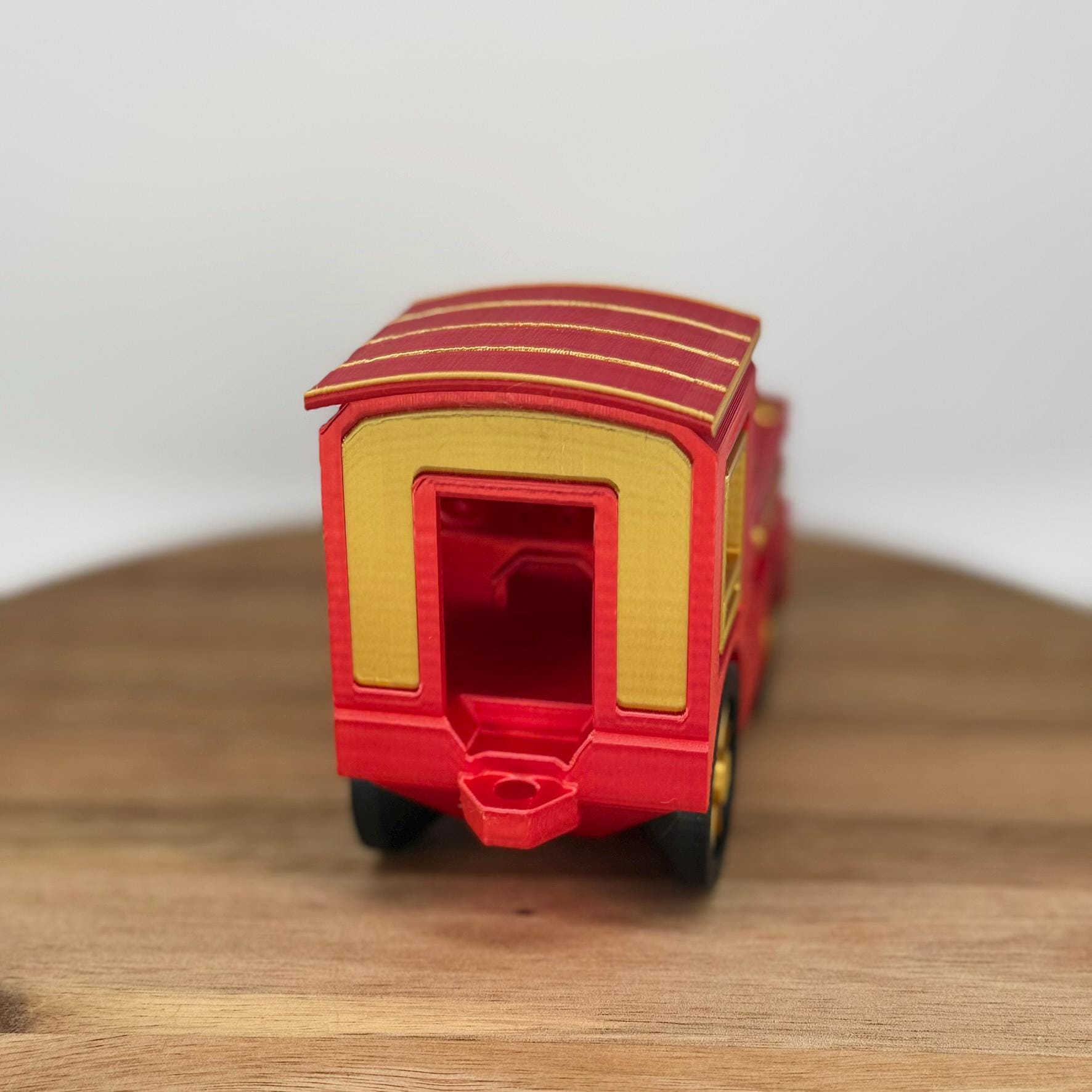 Miniature Rolling Toy Train Set With Engine, Passenger & Cargo Cars for ...