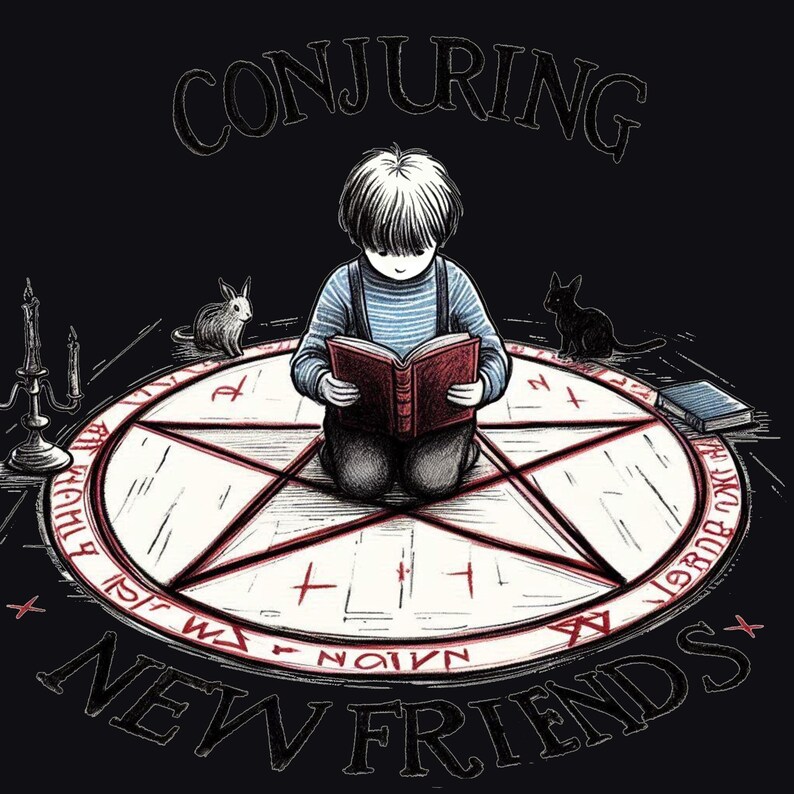 Conjuring New Friends PNG | Making New Friends Sublimation Digital ...