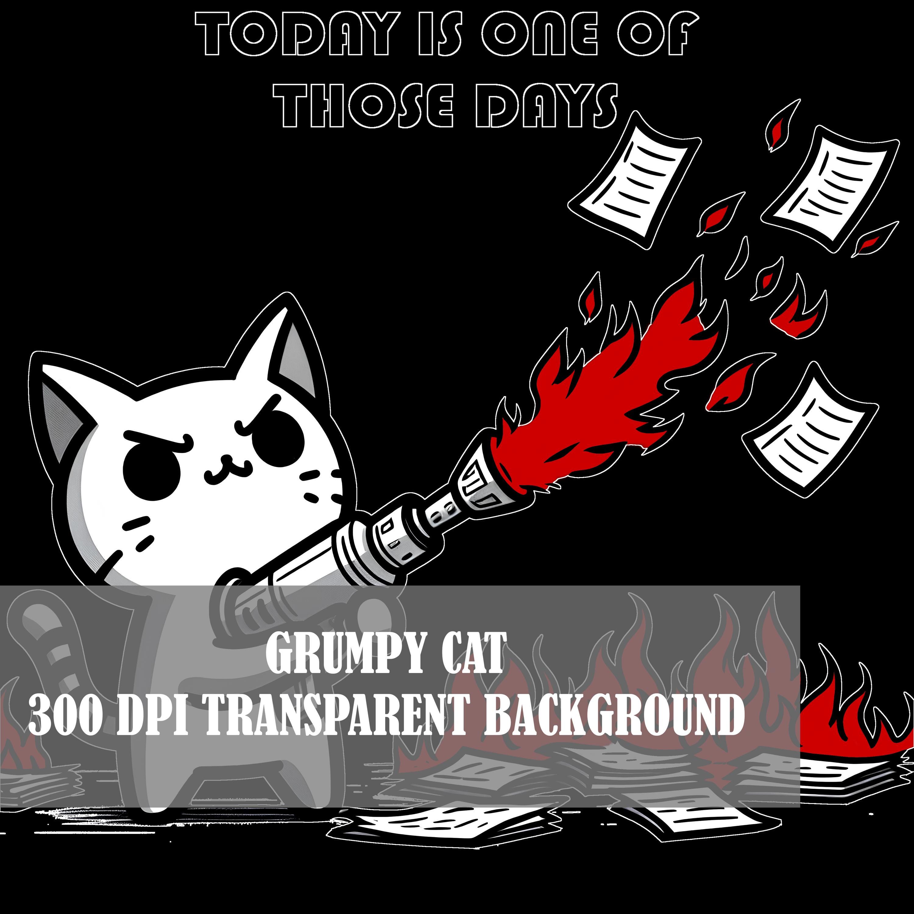 Grumpy Cat Png, Funny Cat Meme Png, Annoyed Cat Png, Cat With ...