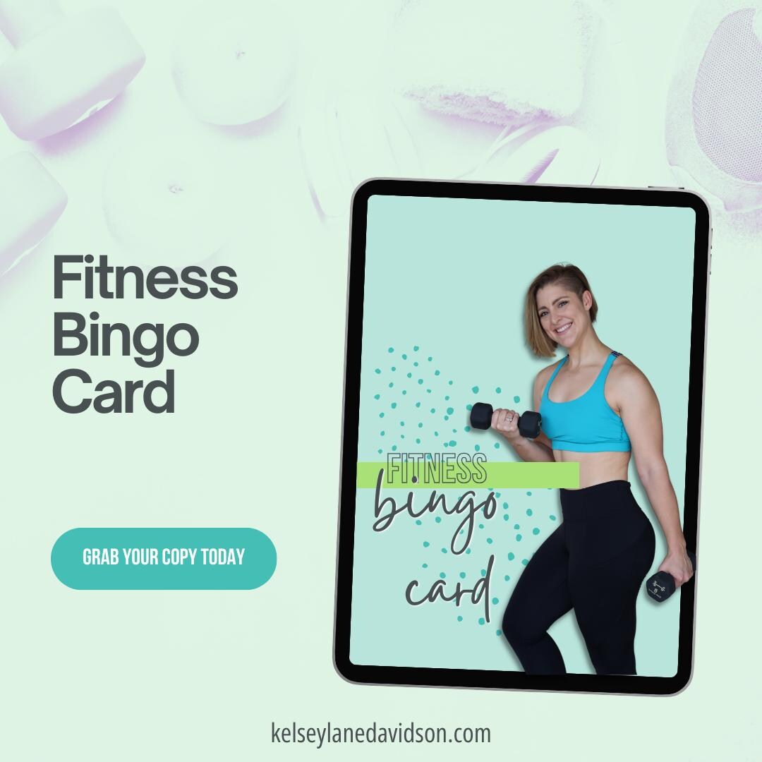 Fitness Bingo Challenge | Fun & Customizable Workout Game - Etsy