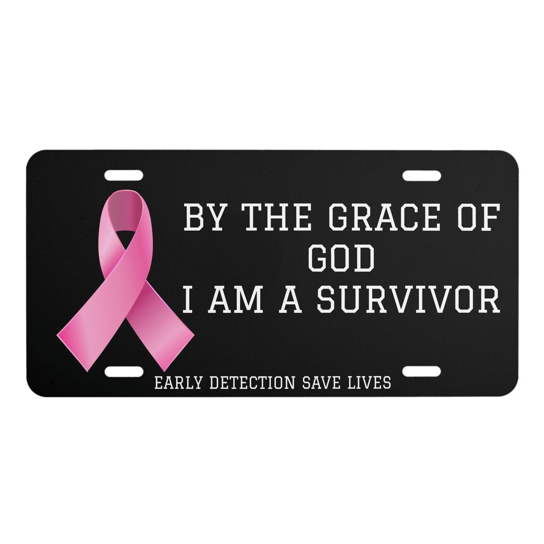 Custom Personalized Awareness Ribbons License Plates Wall Hangings ...