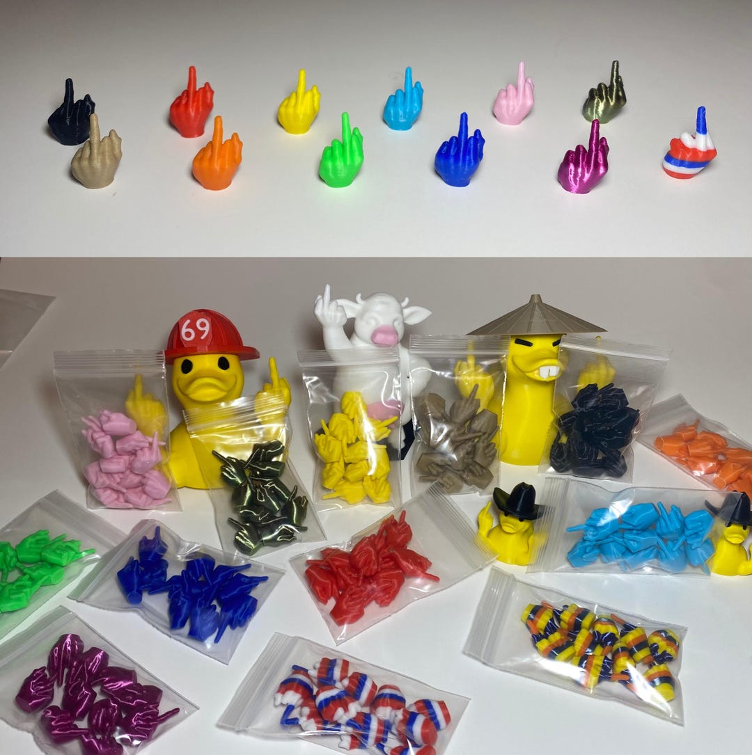 Bag of Mini Middle Finger Novelty – Funny Gag Gift, Office Humor - Etsy