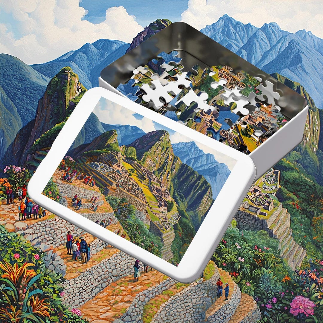 Peru Puzzle - Machu Picchu, Sacred Valley Inca Trail Artwork - High ...