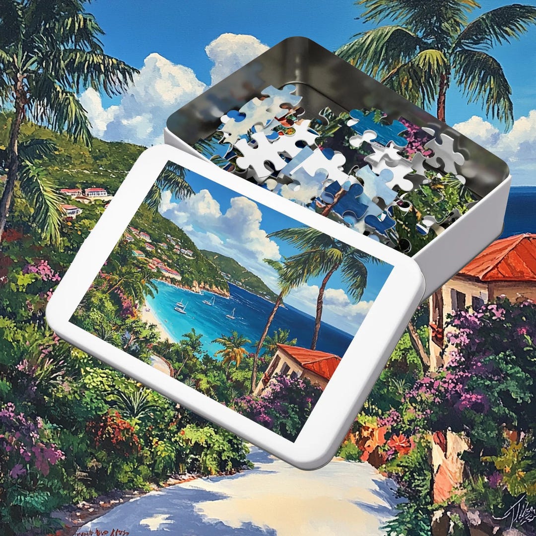 United States Virgin Islands Puzzle - St Thomas, USVI St. John, St ...