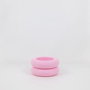 Double-donut Mini Stacking Planter Pot: Modern Colorful Home Decor - Etsy