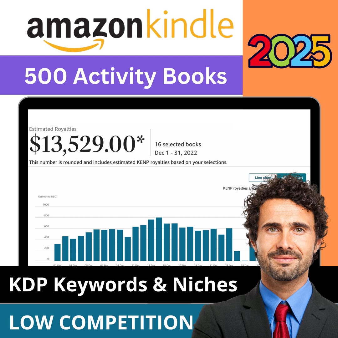 500 Activity Book Niches for KDP Success | KDP Niches Book Ideas for ...
