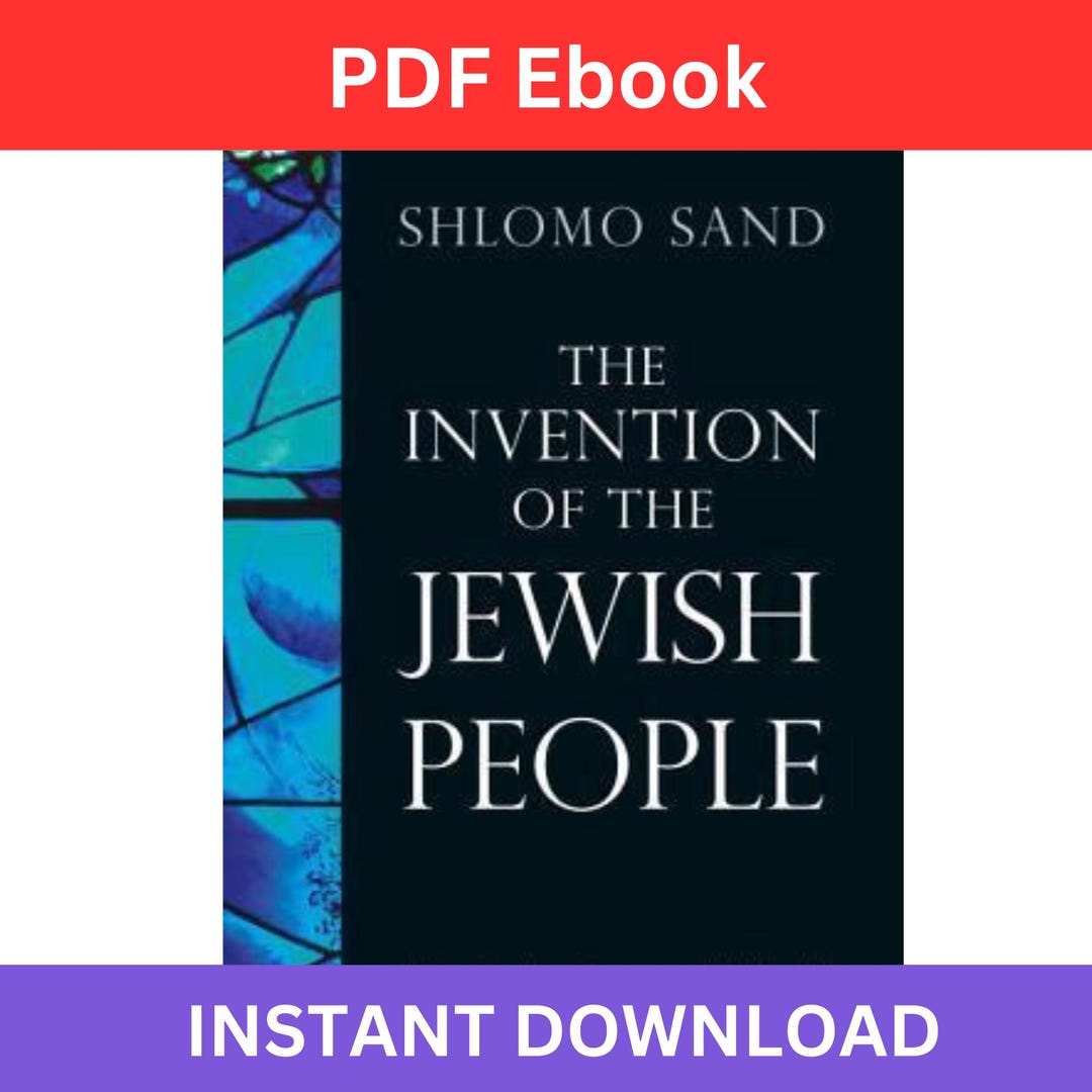The Invention of the Jewish People | Shlomo Sand - Etsy