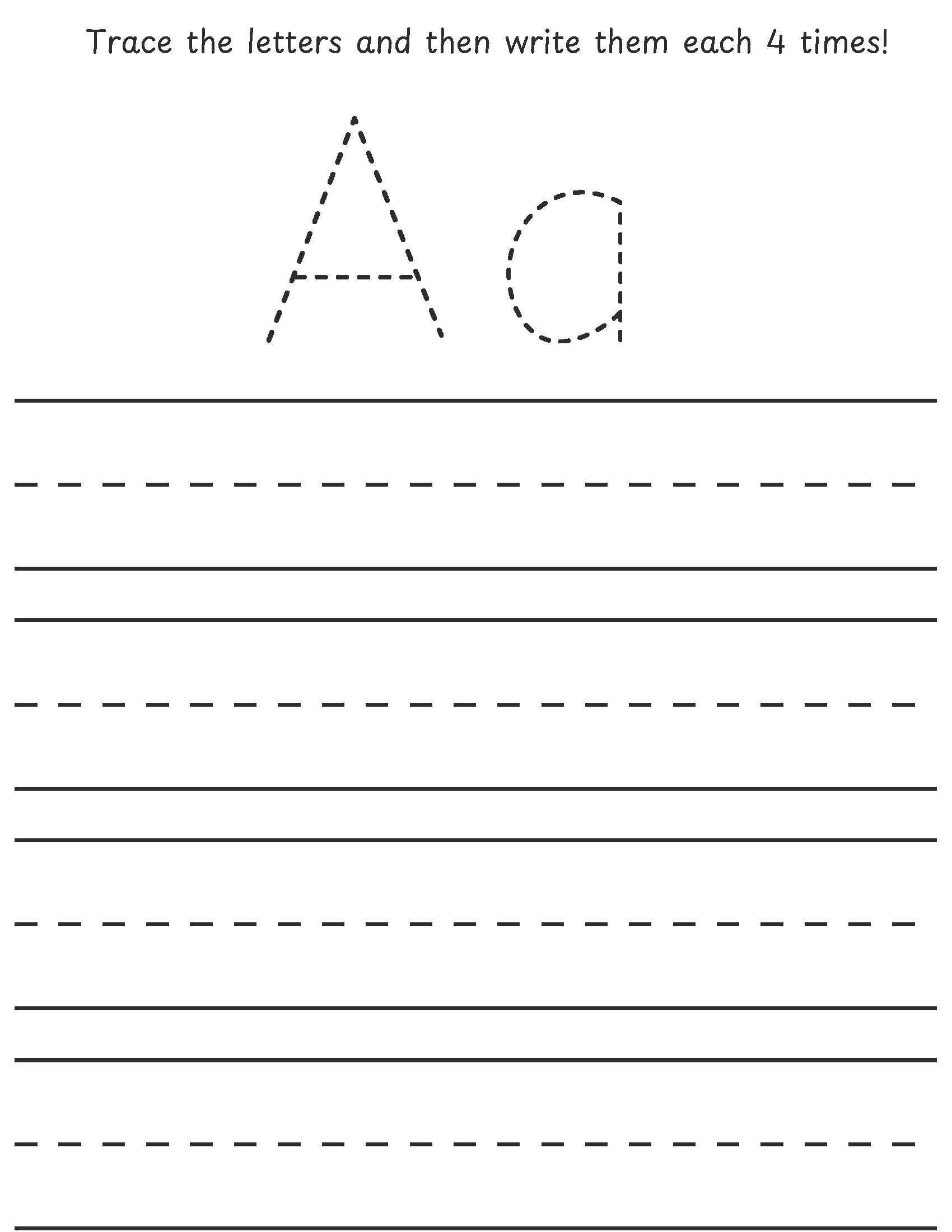 Kids / ABC Tracing & Coloring Book: Learn Letters and Words 26 Letters ...