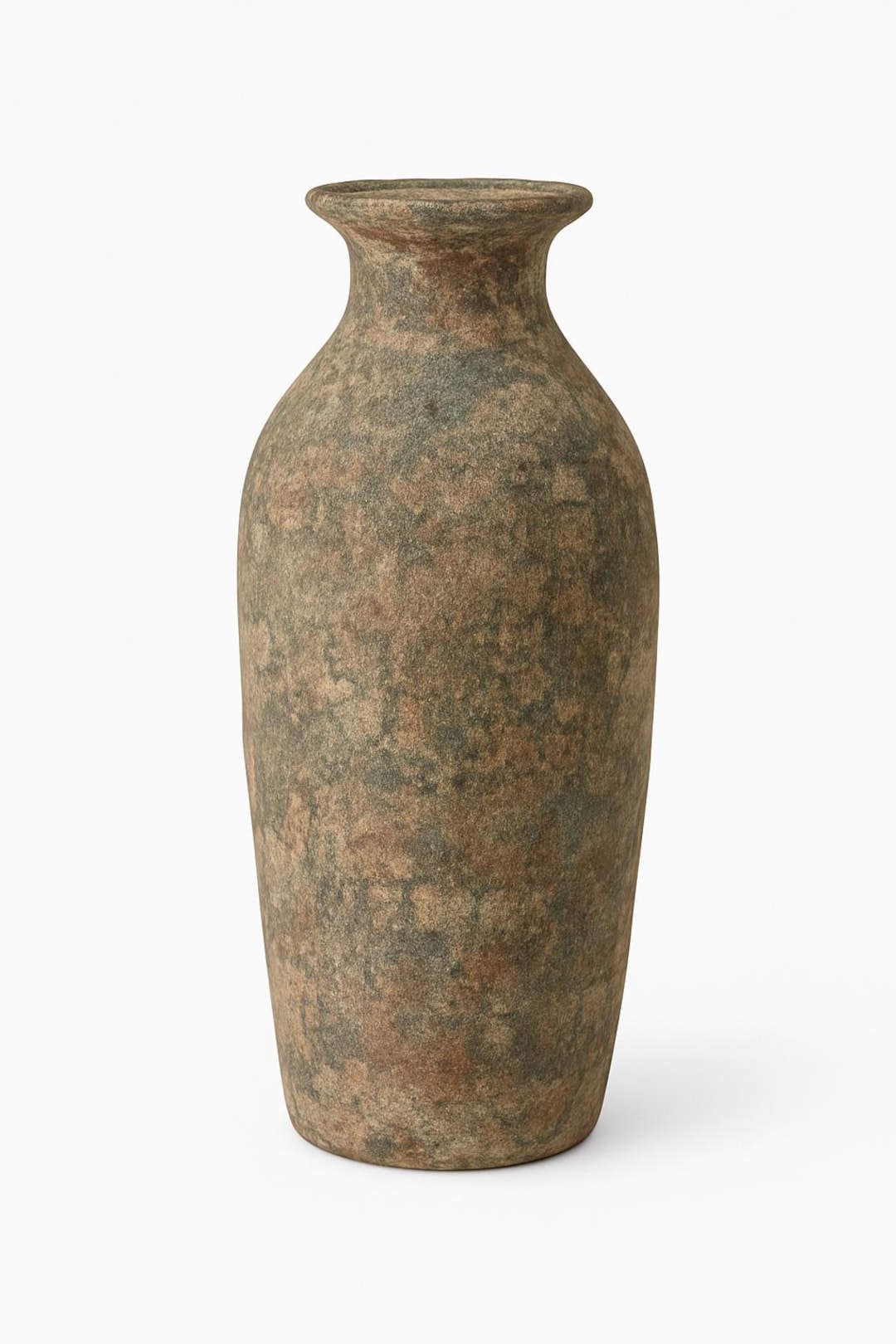 Vintage Rustic Pottery Vase With Weathered Patina | Primitive Farmhouse ...