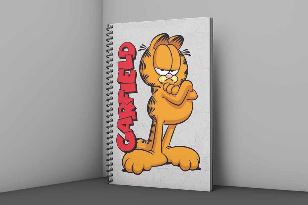 Garfield Spiral Notebook - Fun and Whimsical Journal for Cat Lovers ...