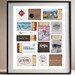 Aspen Matchbook Collage - Etsy