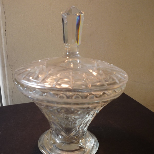 Crystal Candy Dish - Etsy