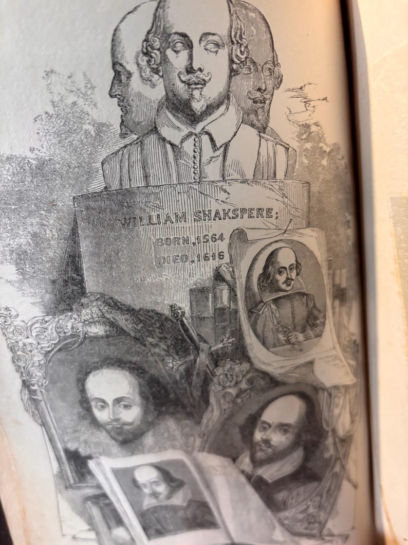 Shakespeare, Biography | 1900 Pictorial Edition | Editor, Charles ...