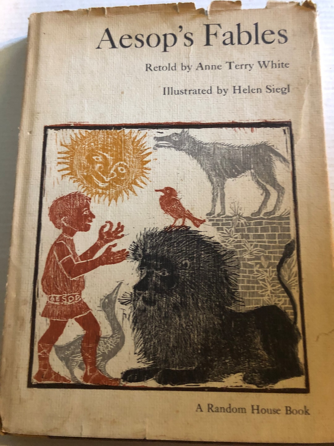 Aesop’s Fables as Told by Anne Terry White 1964 Illustrated Edition ...