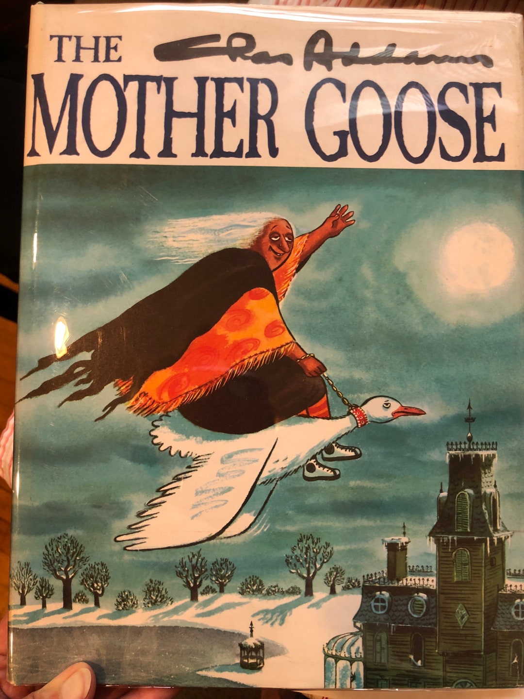 Charles Addam's Mother Goose 1967 First Edition With Dust Jacket ...