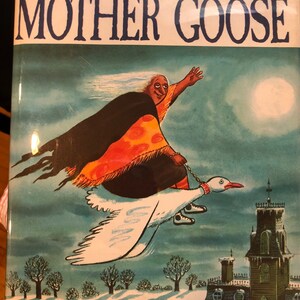 Charles Addam's Mother Goose 1967 First Edition With Dust - Etsy