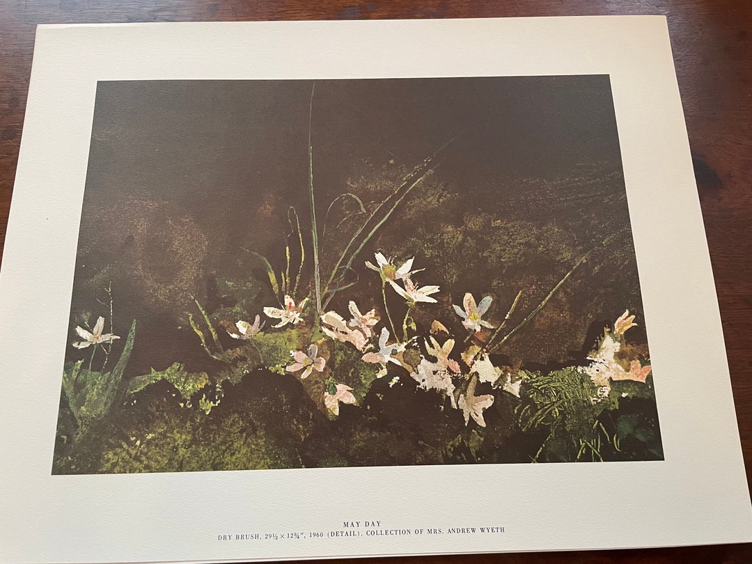 Andrew Wyeth, May Day | Published Lithograph Print Mid 20th Century ...