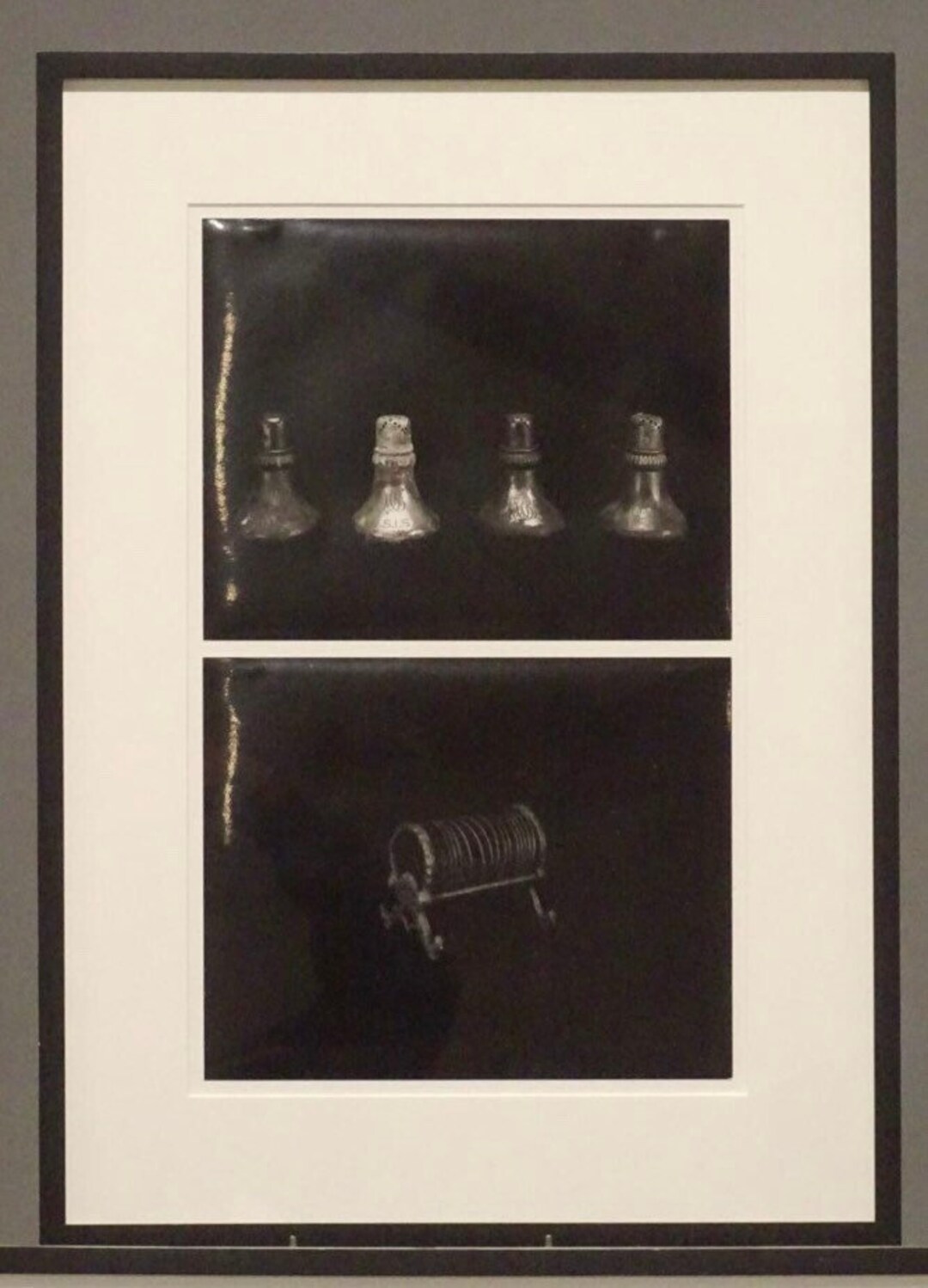 Still Life Silver Objects Klaus Schnitzer Framed 1970s Contemporary ...