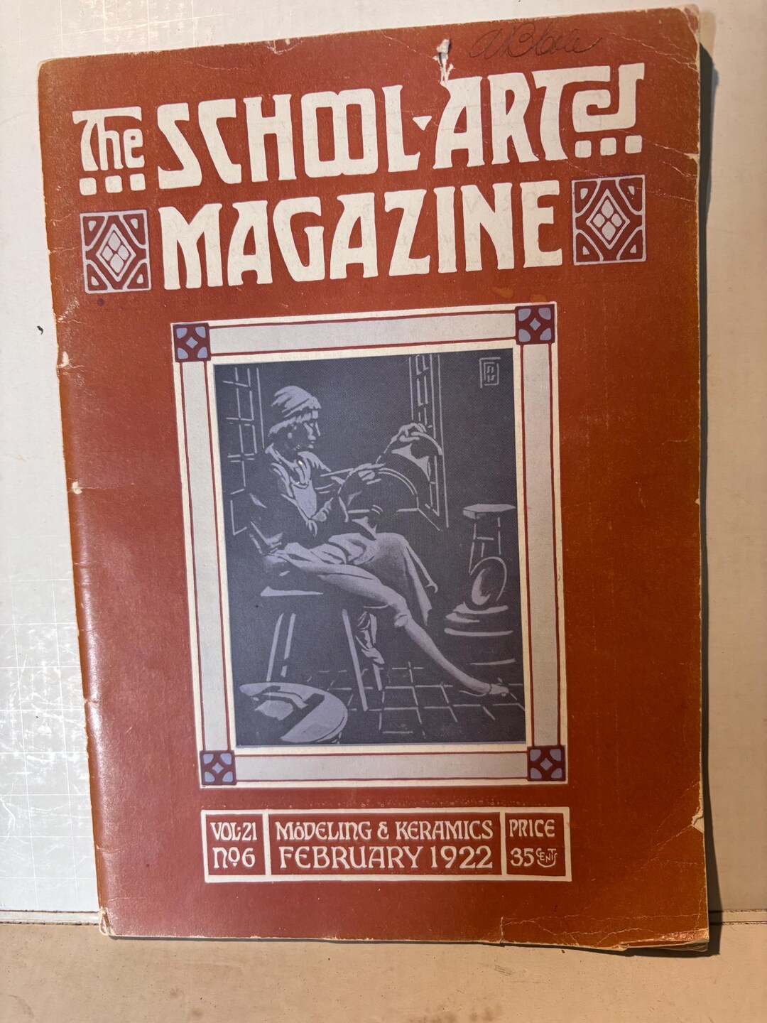 1922 School Arts Magazine February 1922 Single Issue | Profusely ...