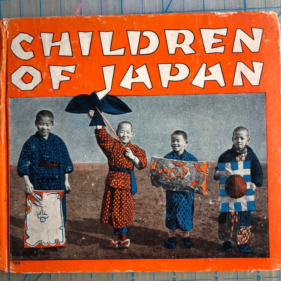 1936 Children of Japan by Stella Burke May First Edition Pre War ...