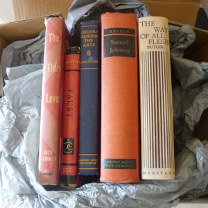 Book Box - Vintage Book Boxes Small - Hardcover or Paperback - Great ...