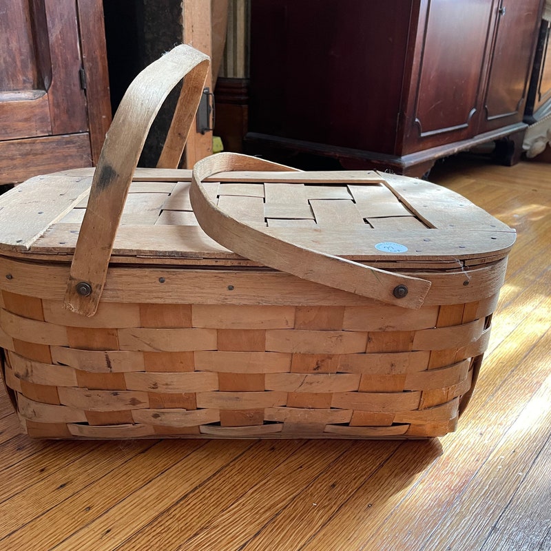 Covered Basket - Etsy