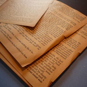 Antique Pages From 1880 to 1930 Aged Paper - Bundles of Old Book Pages ...