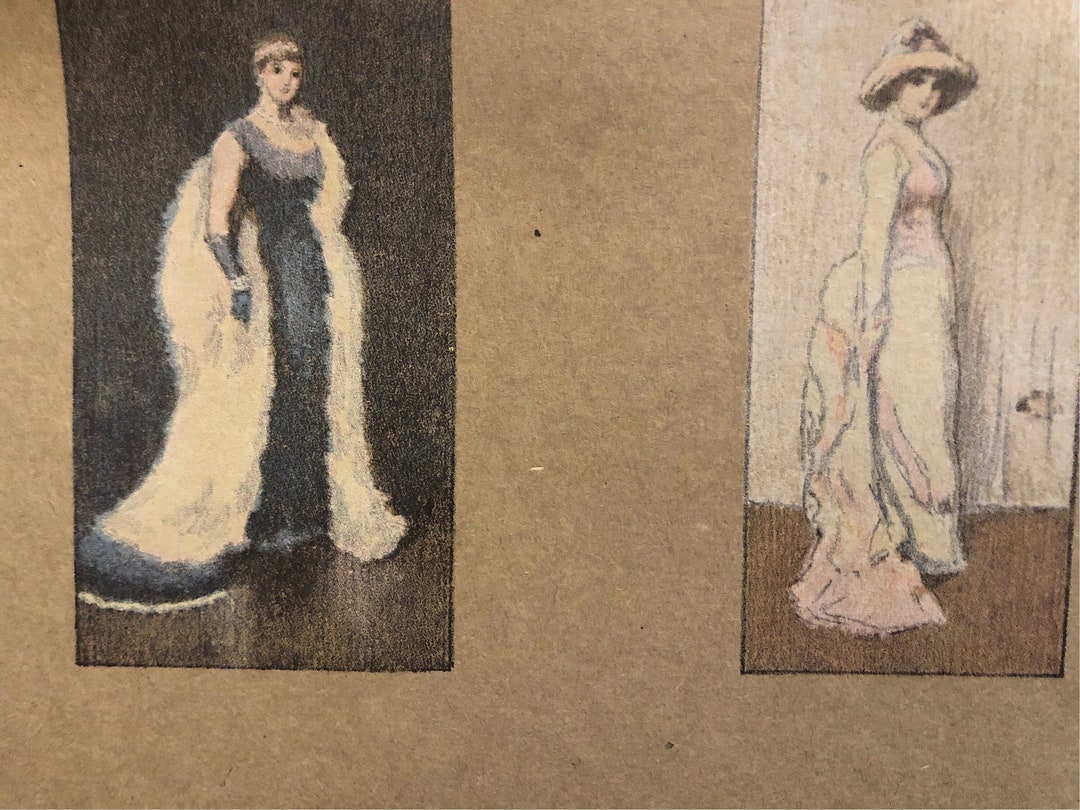 Whistler Portraits of Lady Meux Original Published Chromolithograph ...