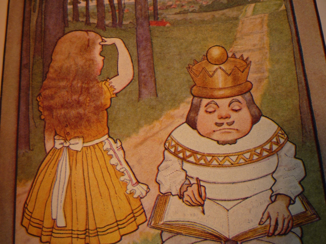 Alice and the White King Through the Looking Glass Lewis Carroll - M.l ...