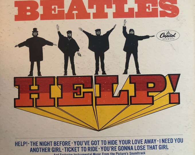 Beatles Help 1965 Original Motion Picture Soundtrack Mono | Original ...