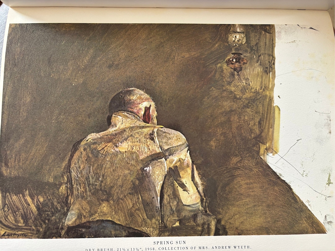 Andrew Wyeth, Spring Sun | Published Lithograph | Mid 20th Century ...