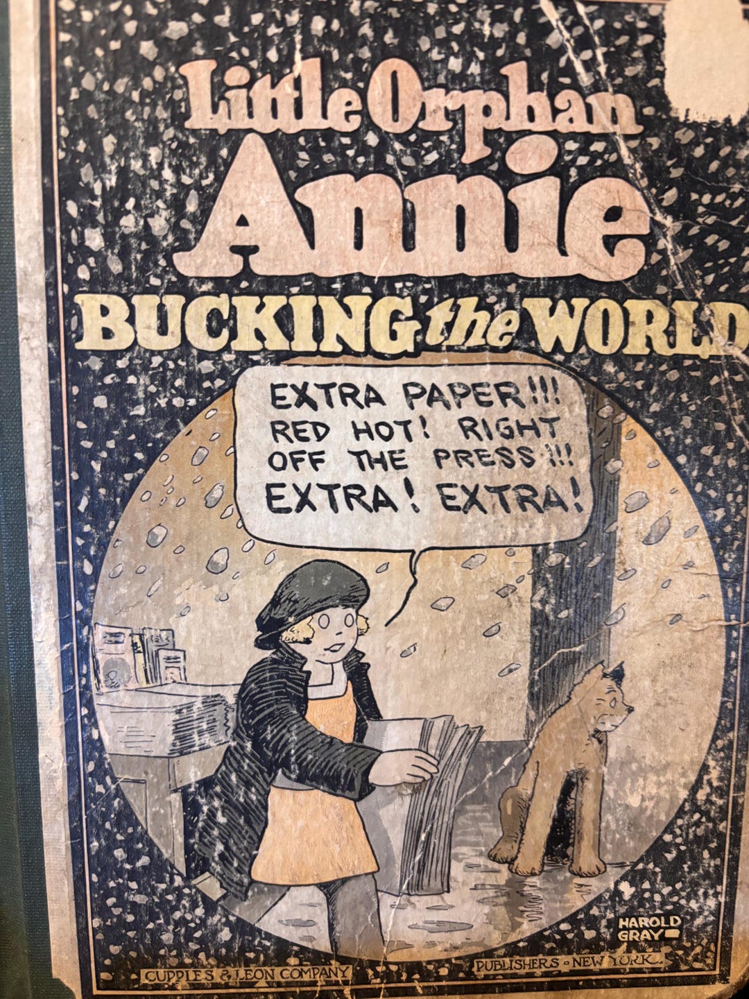 Little Orphan Annie Bucking the World 1929 Hardcover Published Cartoons ...