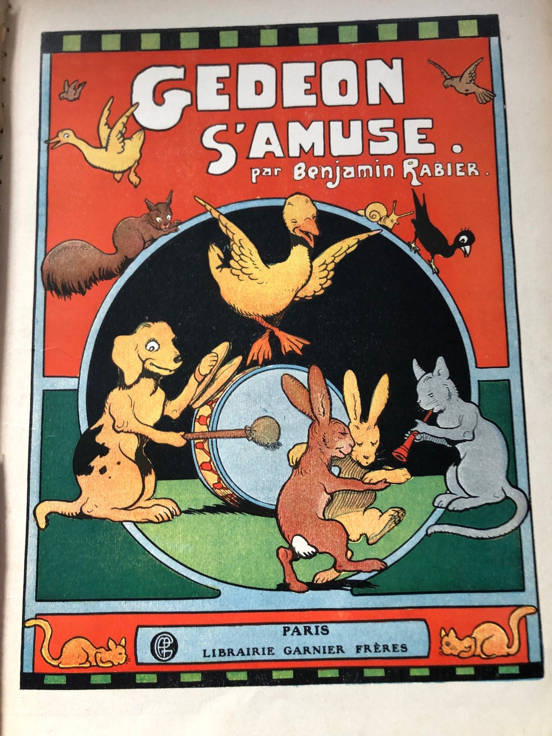 Benjamin Rabier, Gedeon S’amuse 1928 First Edition French Children’s ...