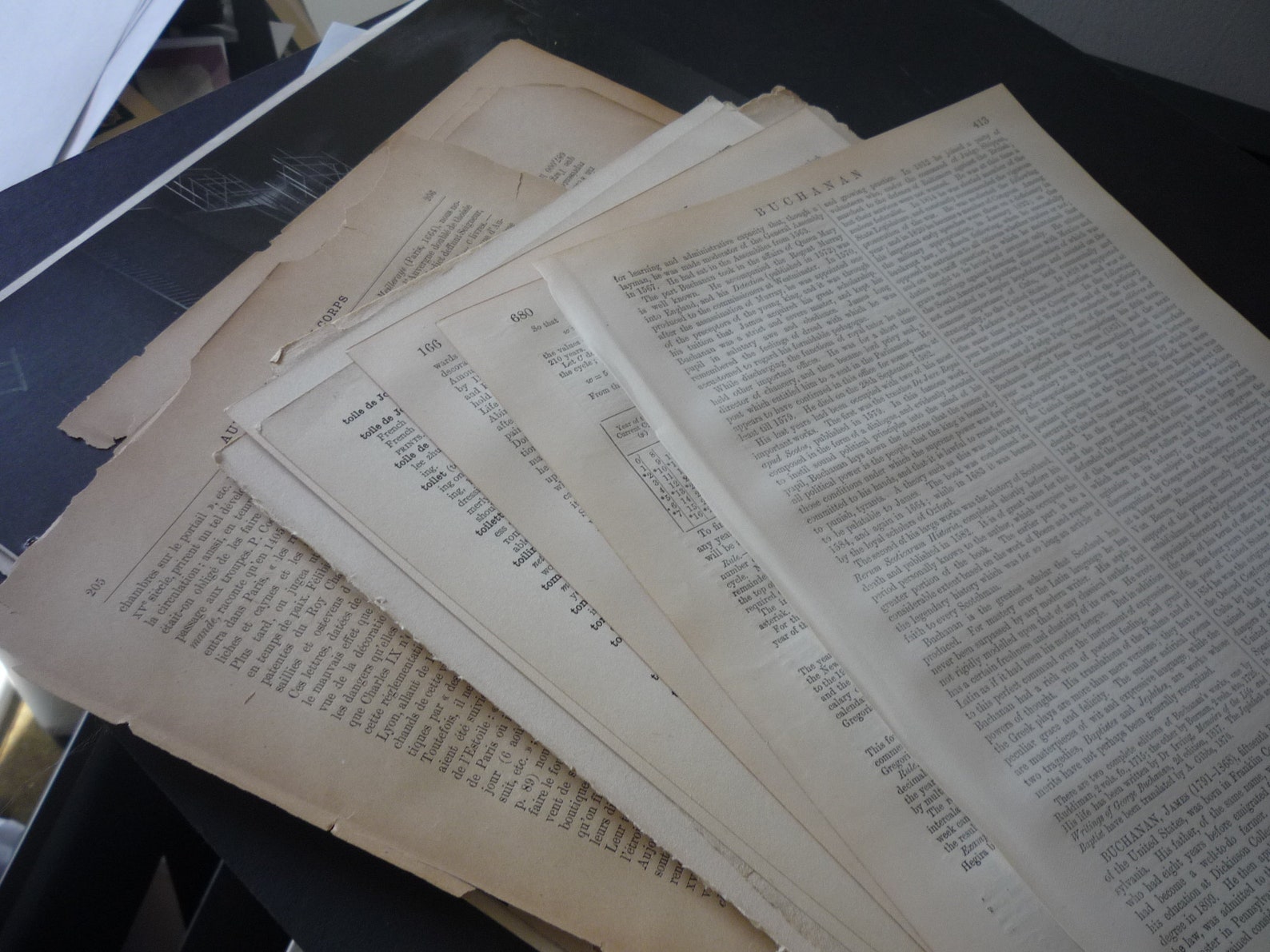 Antique Pages From 1880 to 1930 Aged Paper Bundles of Old - Etsy