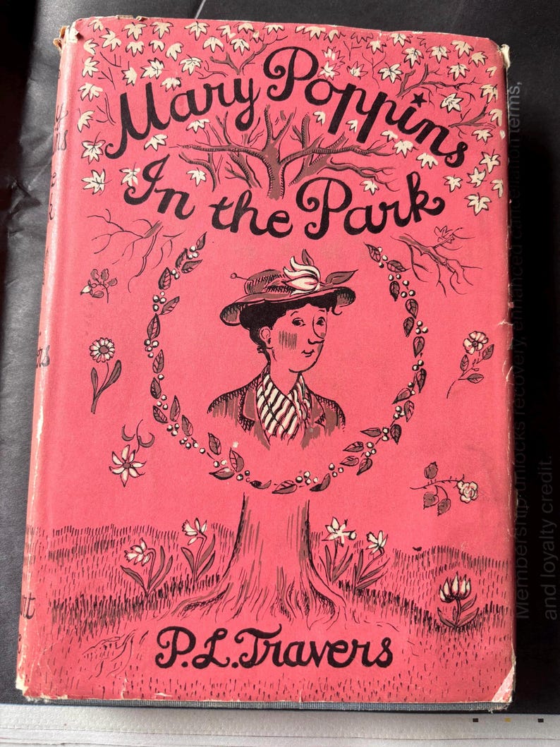Mary Poppins in the Park by P L Travers - 1952 First American Edition ...