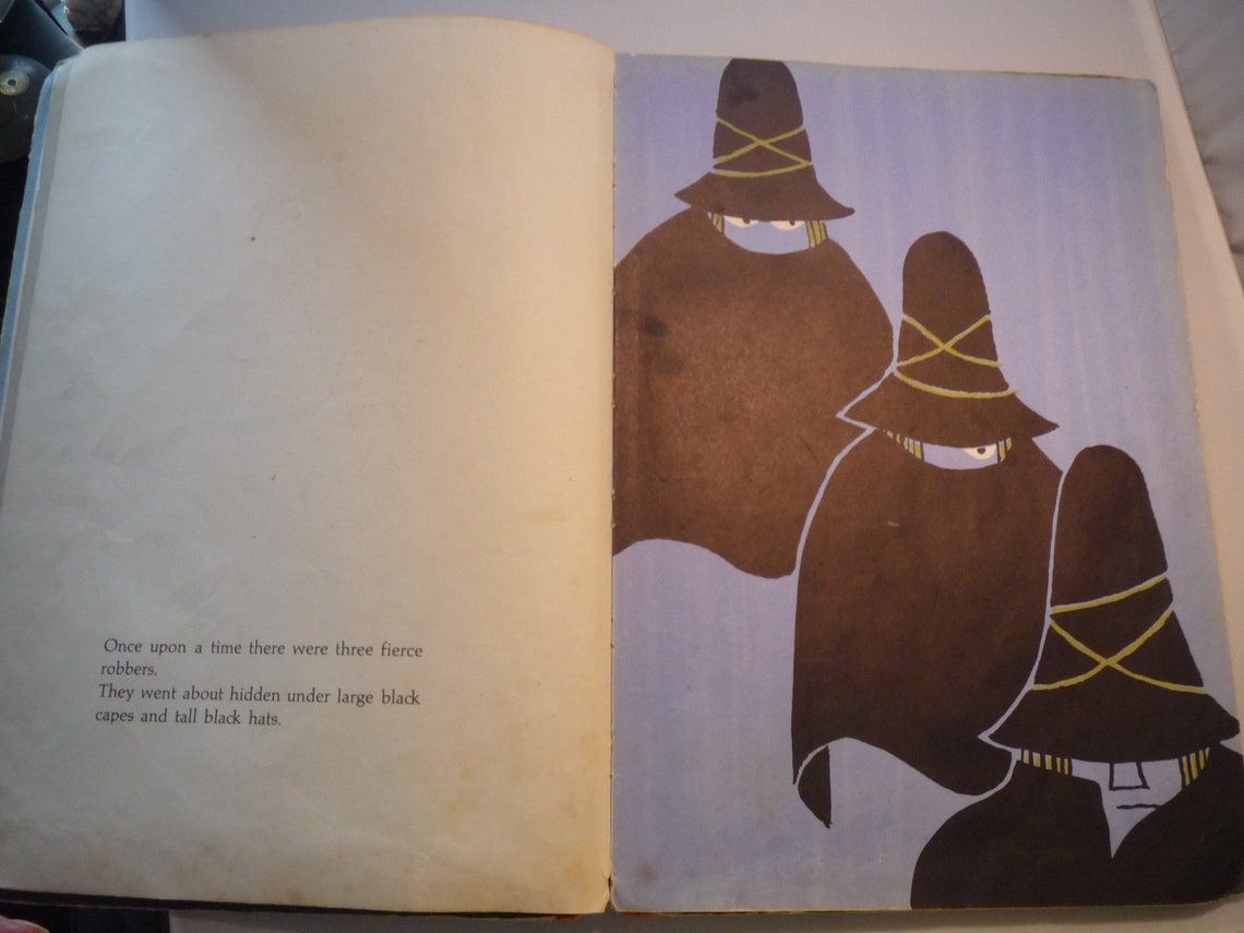 The 3 Robbers Tomi Ungerer 1964 Edition Vintage Condition - Etsy