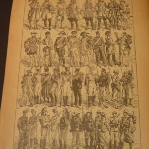 French Military 1600 From 1916 Dictionary Uniforms History for Soldier ...