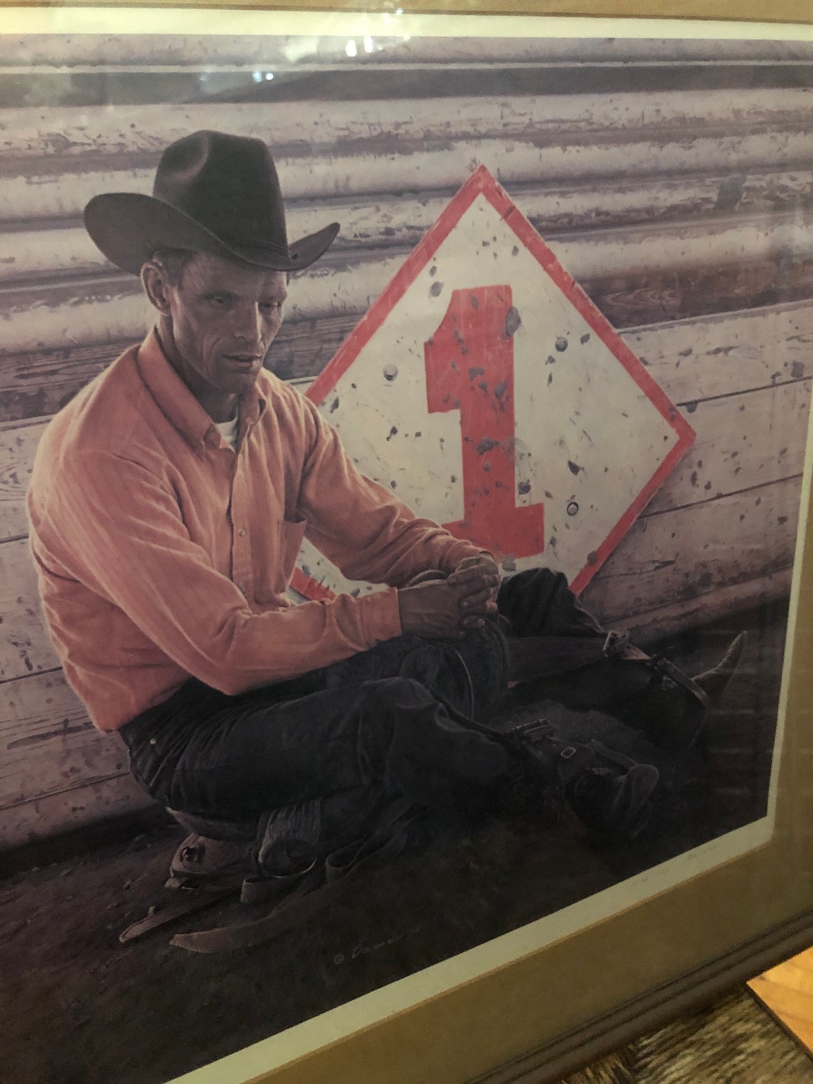 Cowboy Rodeo Number One by James Bama Signed Limited Edition - Etsy UK