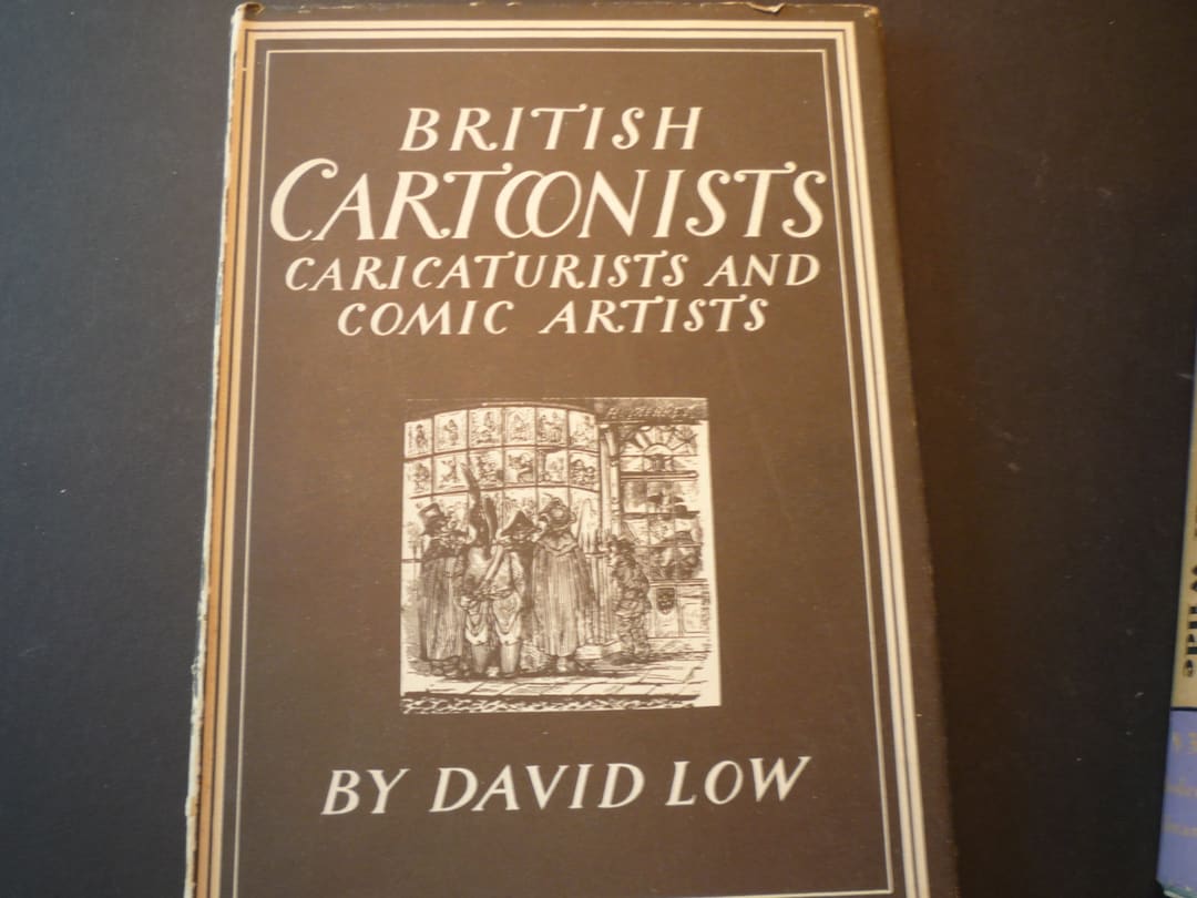 British Cartoonists by David Low - First Edition 1942 London Excellent ...