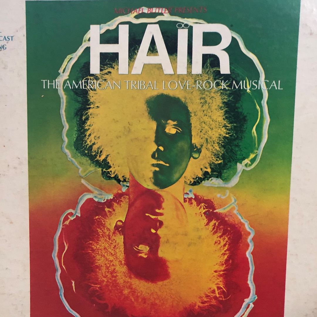 Hair Original Broadway Cast Album Vinyl LP Record Love Rock Musical ...