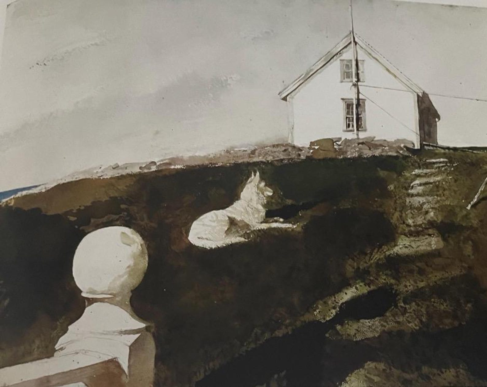 Andrew Wyeth, Whitehead Station | Published Lithograph | Great Gift ...
