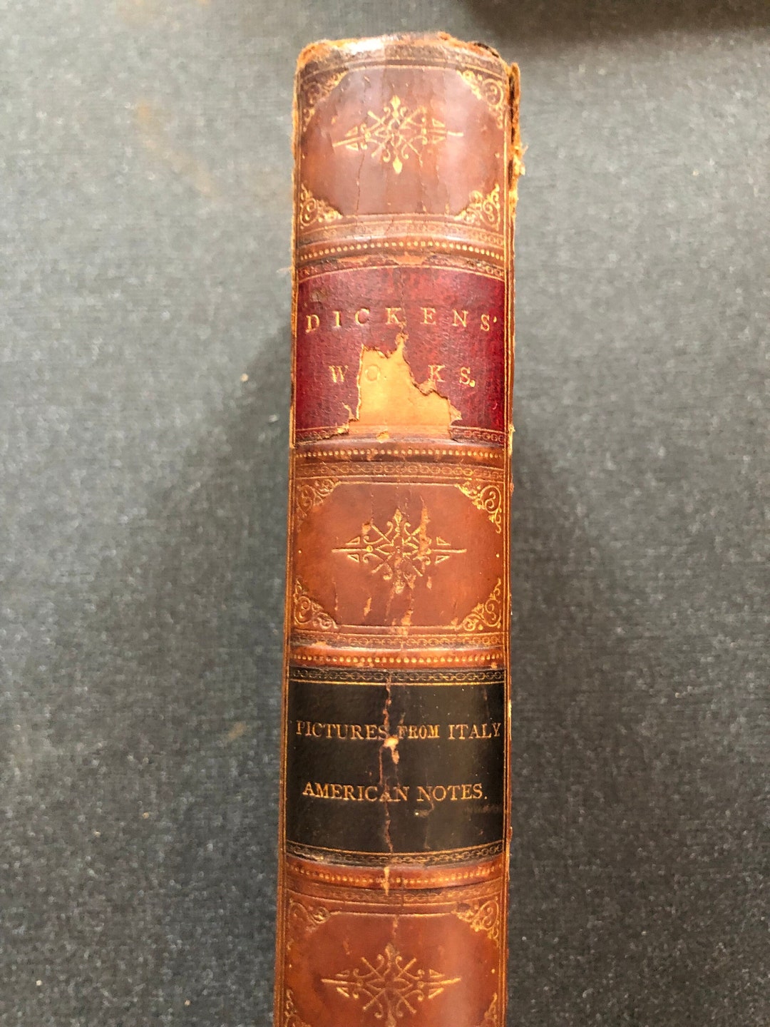 Charles Dickens American Notes 1904 Illustrated Antique New Century ...
