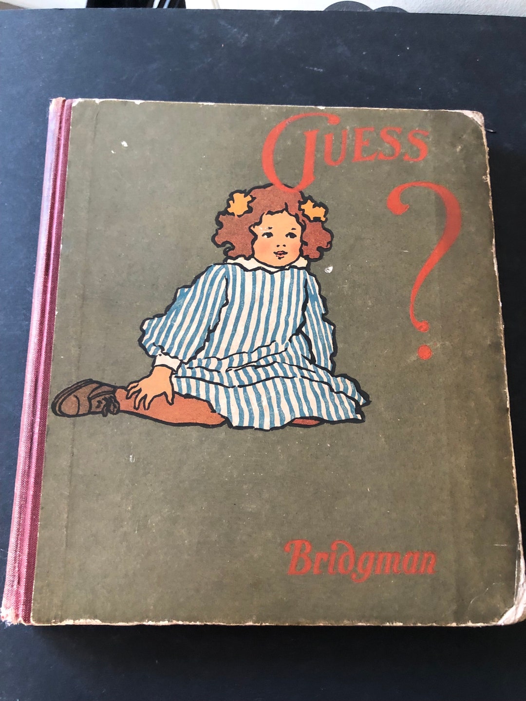 L J Bridgman, Guess. 1901 First Edition Hardcover Childrens Book. Rare ...