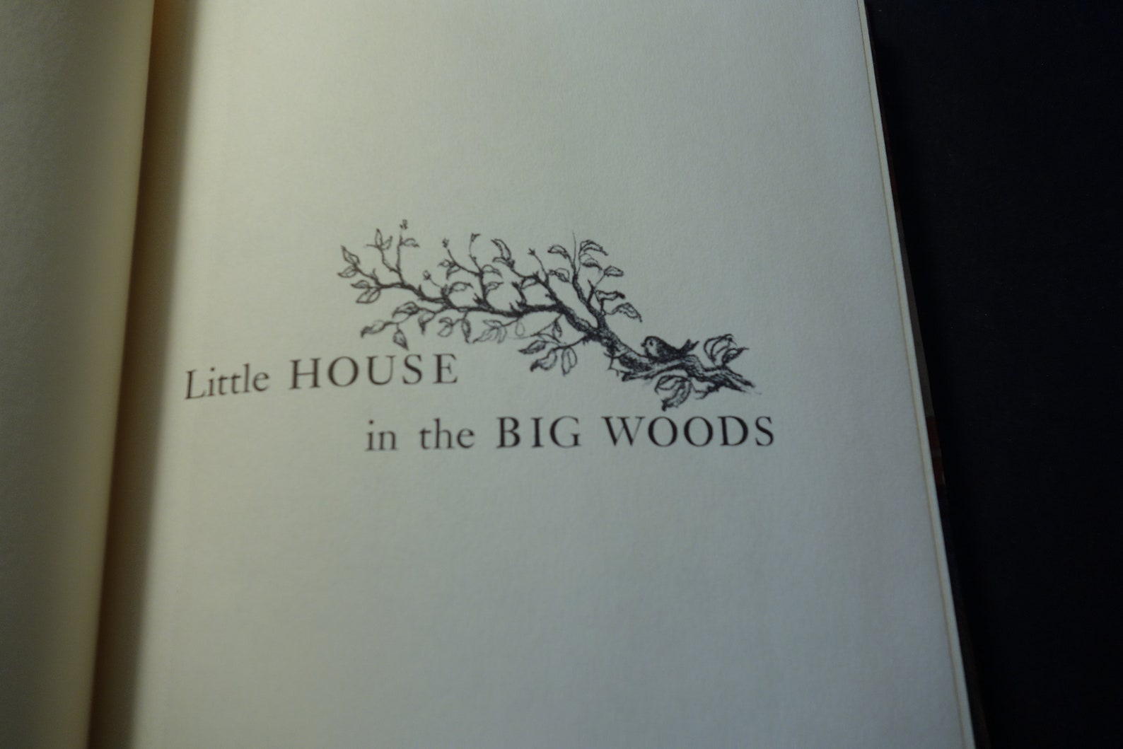 Little House in the Big Woods Laura Ingalls Wilder 1953 First - Etsy