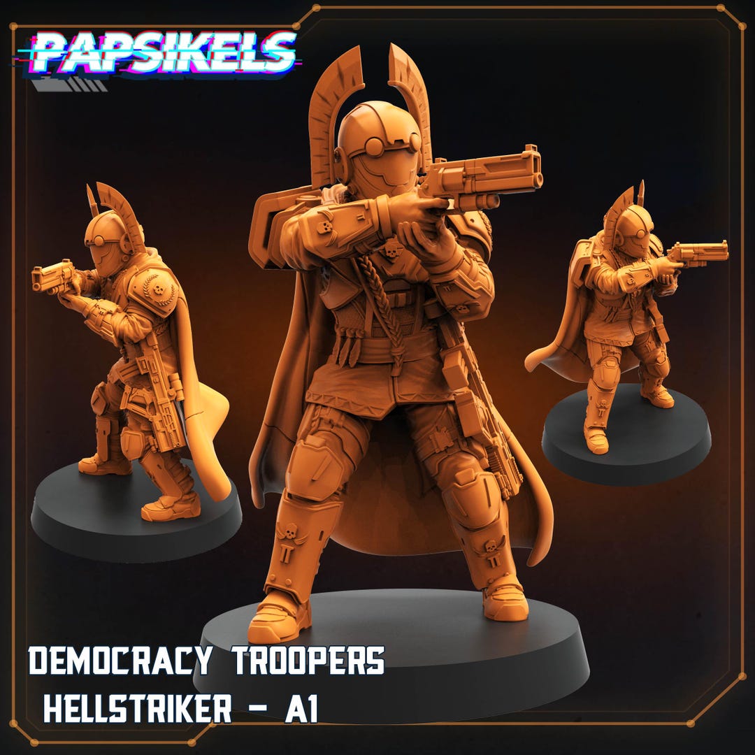 Democracy Troopers Hellstriker - Etsy