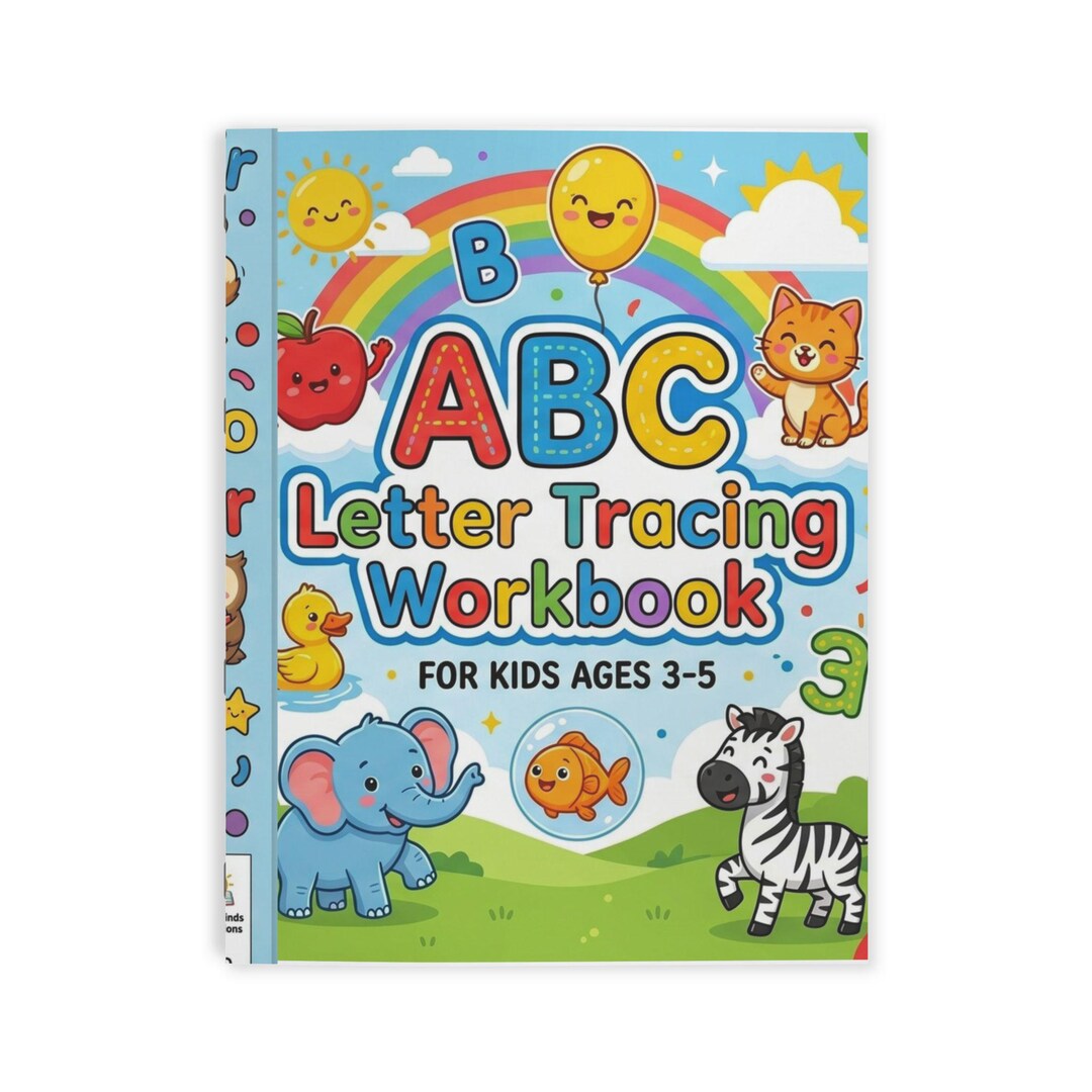 ABC Letter Tracing Workbook Coloring Book | Kids Alphabet Practice Ages ...