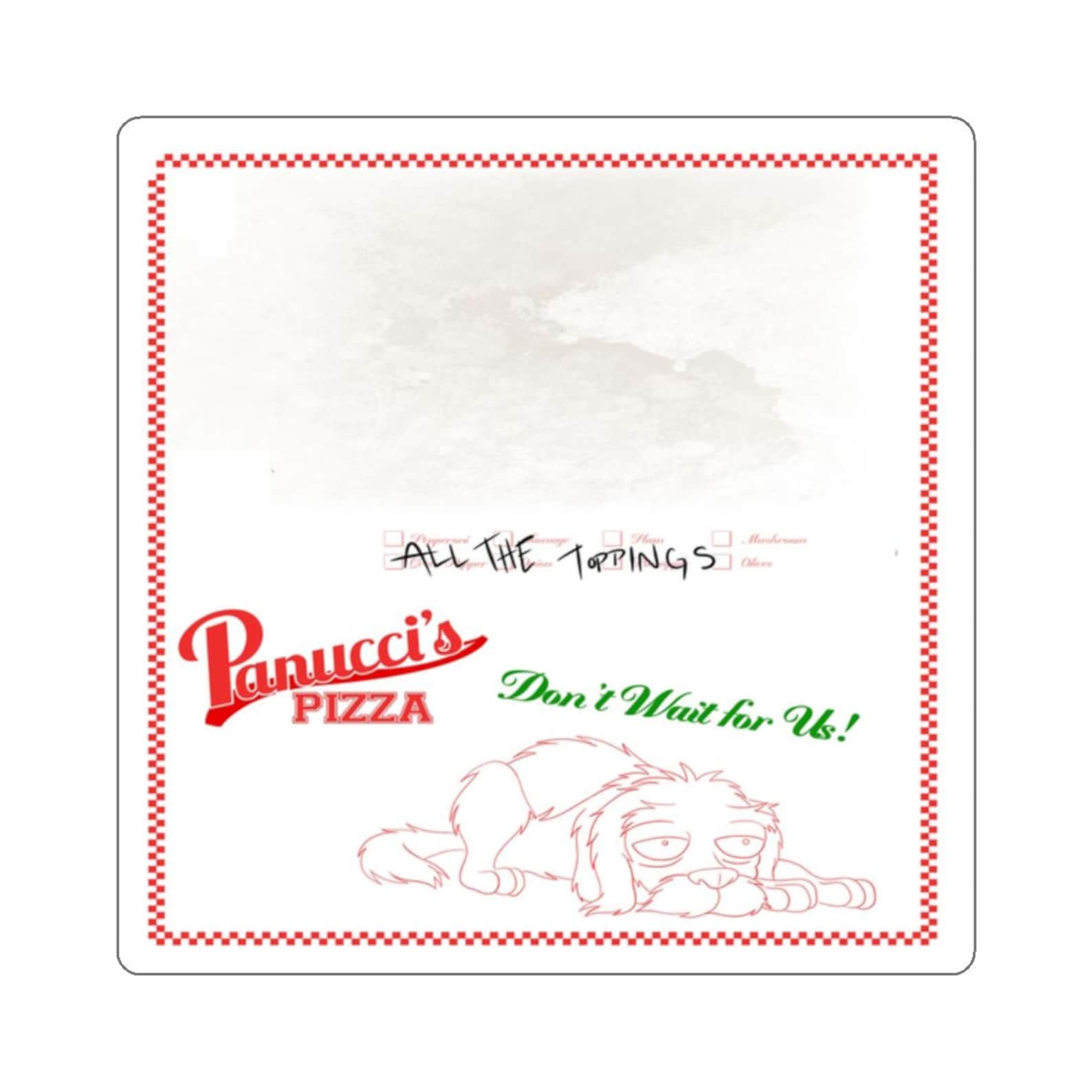 Panucci's Pizza - "all the Toppings" Cover Kiss-cut Stickers, Fanmade ...