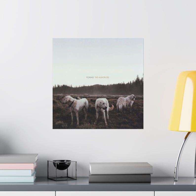 Foxing - the Albatross Album Cover Poster, Midwest Emo Band, 2010s Emo ...